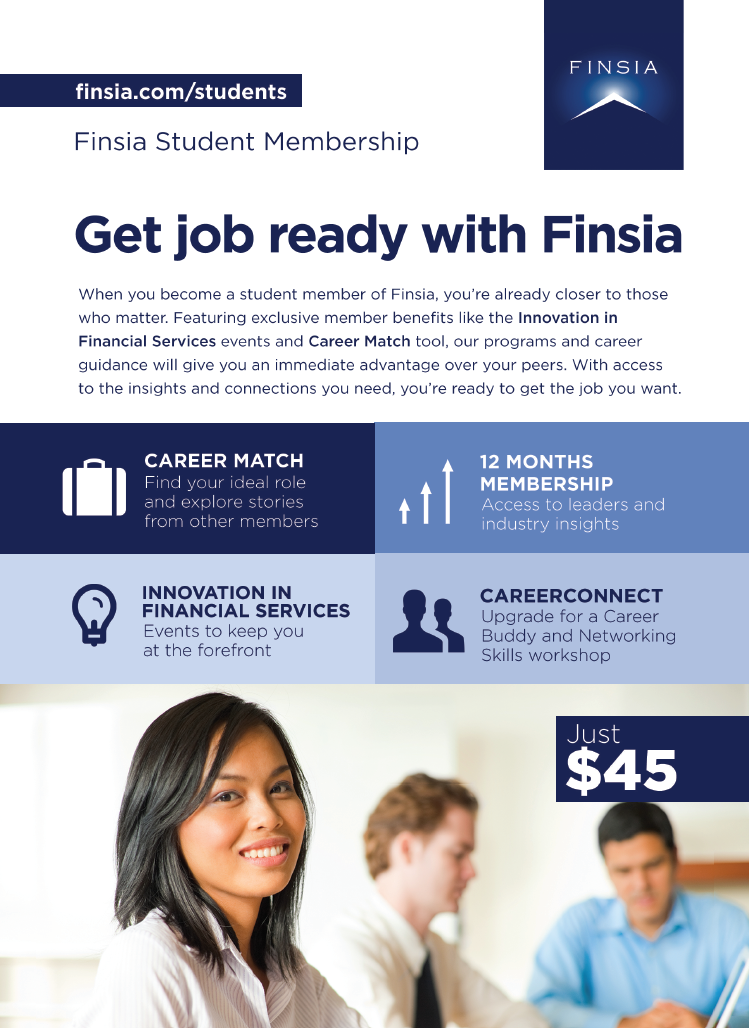 FINSIA - Position Yourself for a Bright Future