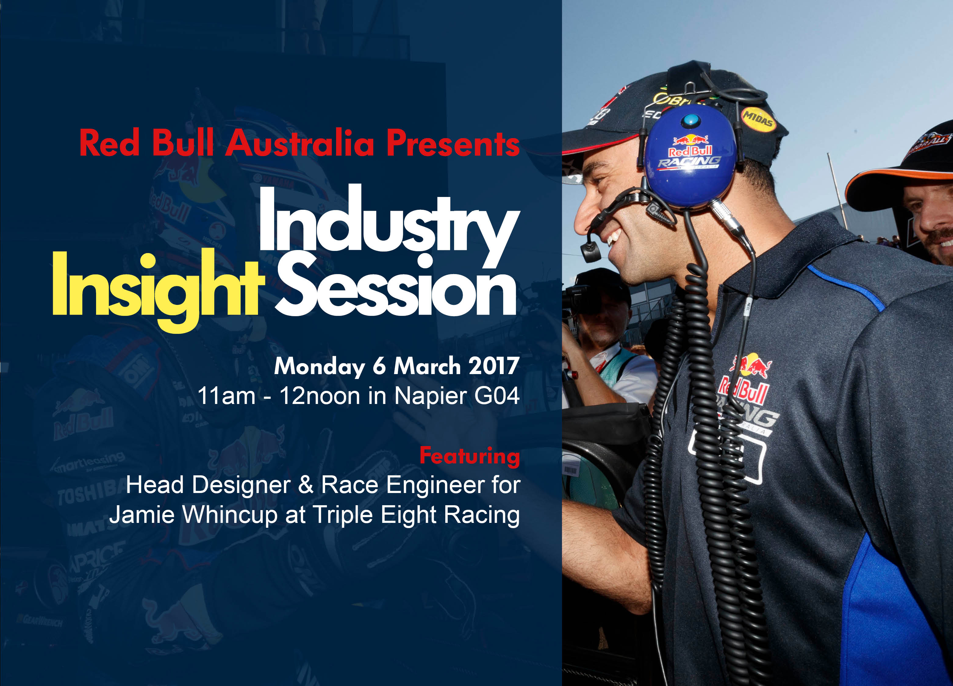 Red Bull Australia Presents: Head Designer & Race Engineer for Jamie ...